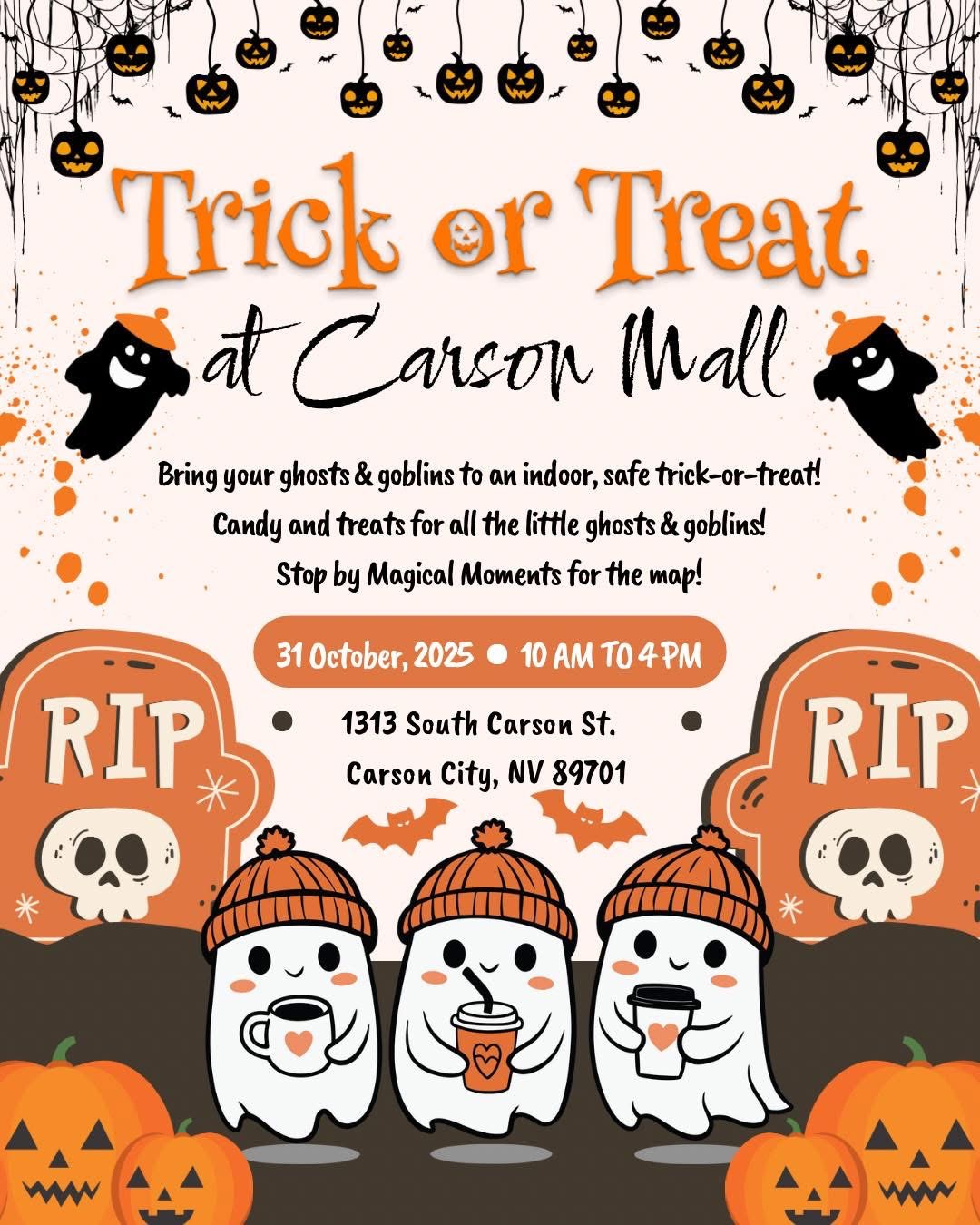 Trick-or-Treat at Carson Mall | Carson Mall | Nevada Events