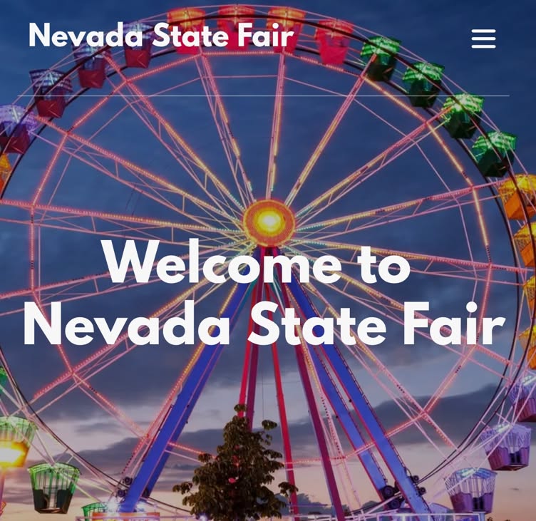 2025 Nevada State Fair | Carson City Events | Nevada Events