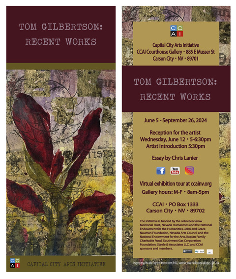 Tom Gilbertson: "Recent Works" | Capital City Arts Initiative | Nevada ...