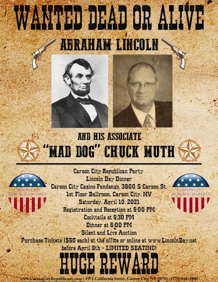 Lincoln Day Dinner with Chuck Muth | Carson City Republican Party ...