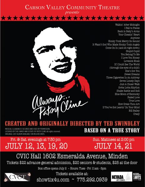 Always...Patsy Cline | Carson Valley Community Theatre | Nevada Events